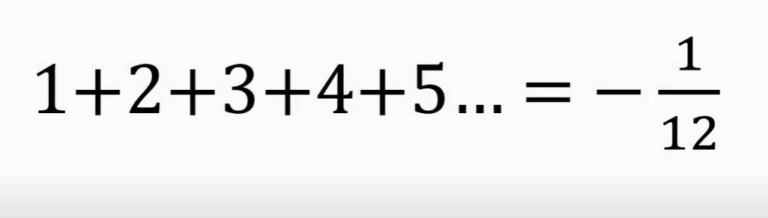 Ramanujan’s-infinite-sum-formula | Scienceteen